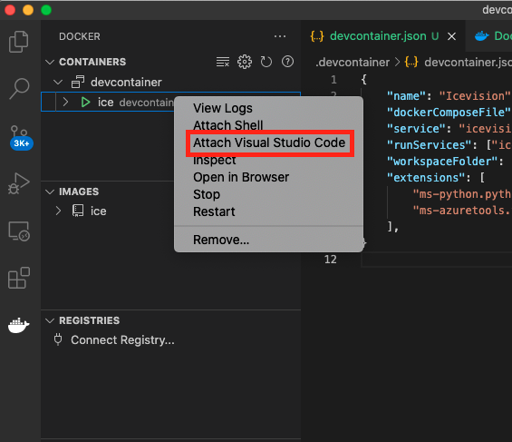 Developing Inside A Docker Container In Visual Studio Code